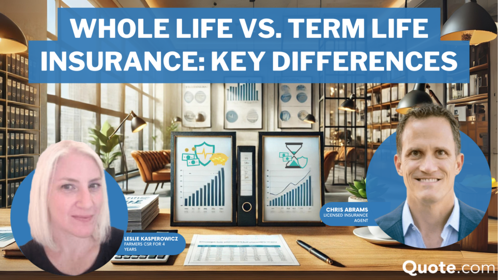 Whole vs. Term Life Insurance in 2025: Differences Explained (+What You ...