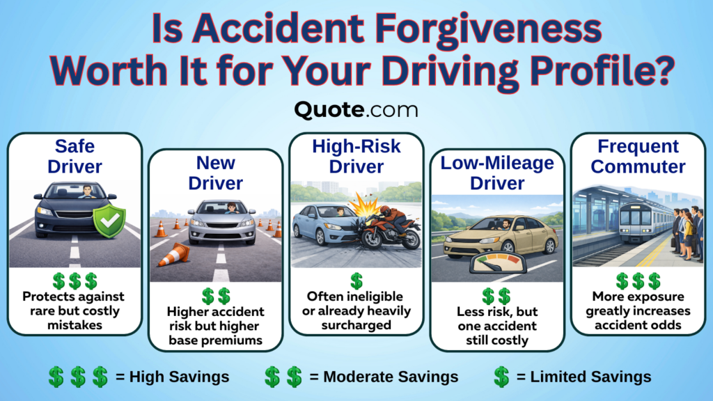 Accident Forgiveness (2026 Coverage Guide) | Quote.com